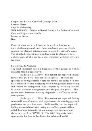 Evidence-Based Patient-Centered Concept Map Scoring GuideC.docx ...