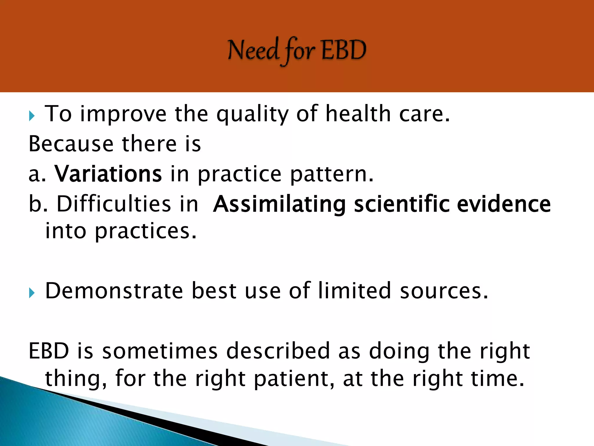 Evidence based periodontology | PPTX