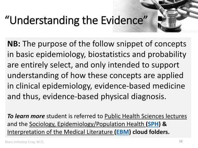 Evidence-Based Physical Diagnosis_Lect. 1_ What is Evidence-Based ...