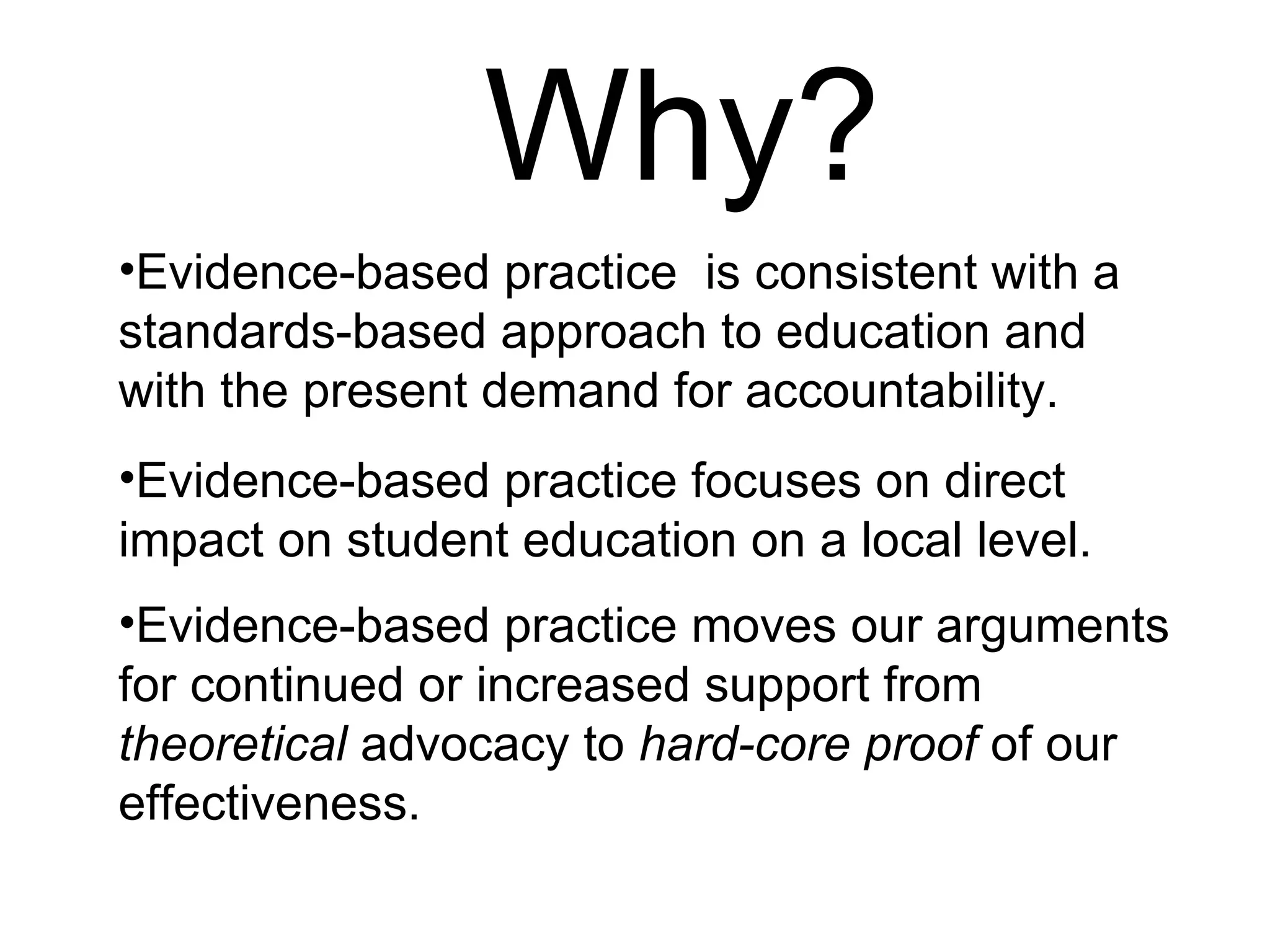 Evidence Based Practice | PPT