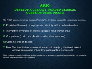 Evidence based Practice Nursing Presentation | PPTX