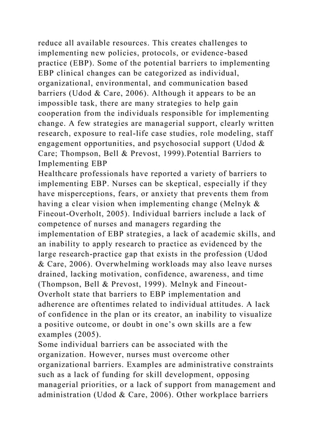 Evidence-Based Practice Project Student ExampleTab.docx