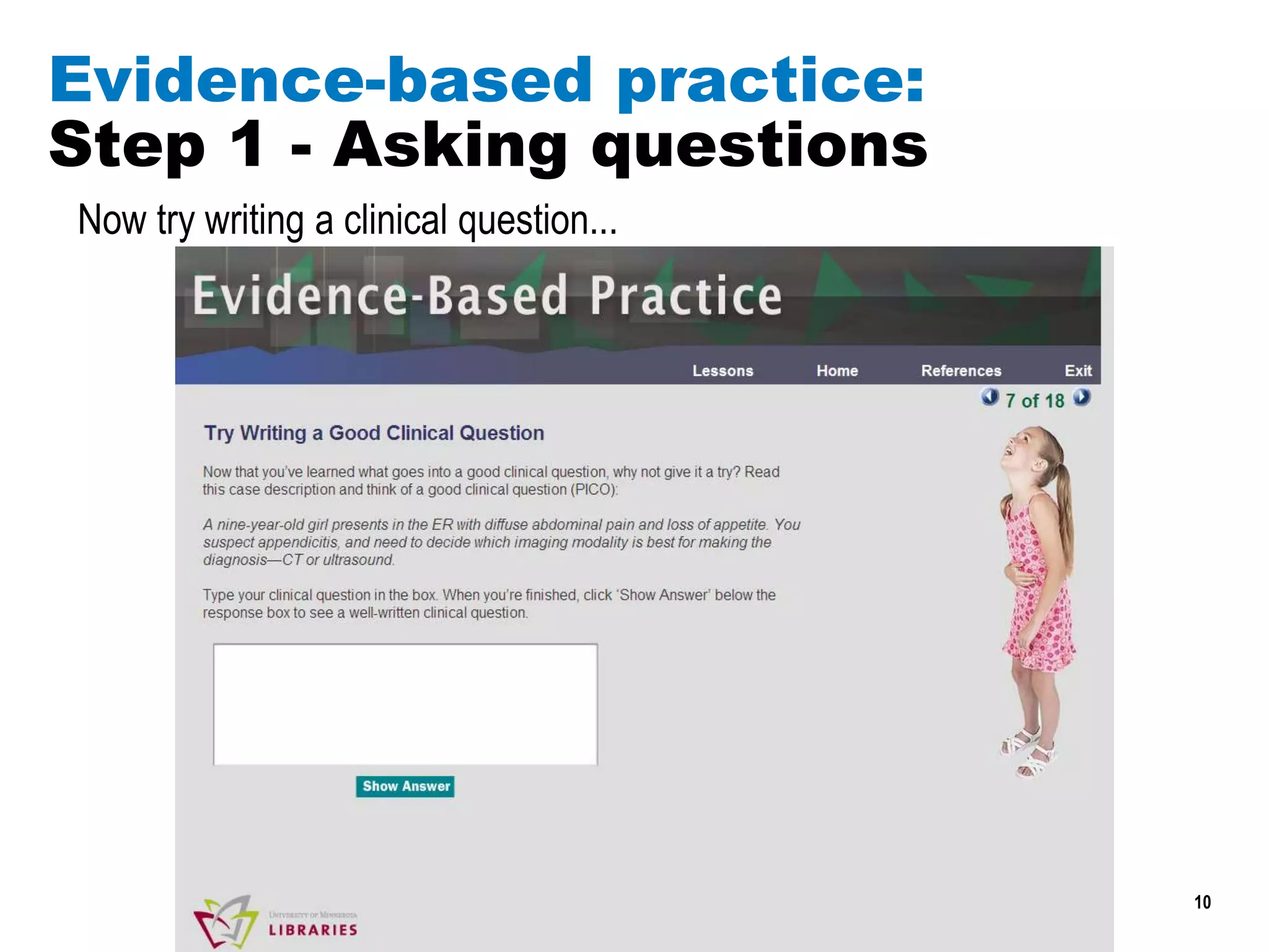 VU Library: Evidence-based practice tutorial | PPSX