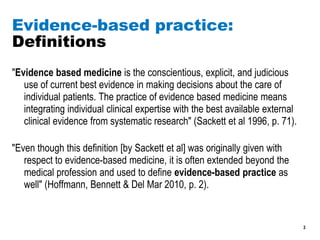 VU Library: Evidence-based practice tutorial | PPSX
