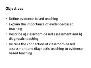 EVIDENCE-BASED TEACHING ppt. on atc.ppt