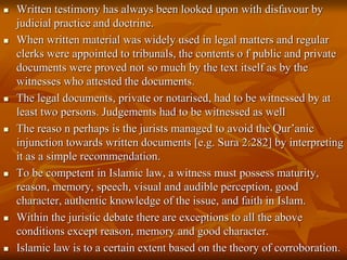 Evidence law ppt | PPT