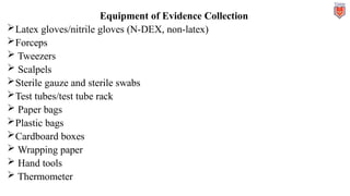 EVIDENCE-PRESERVATION.pptx. notes on forensic nursing | PPTX