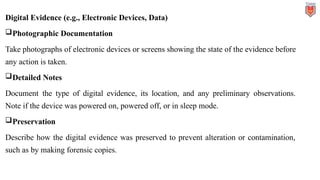 EVIDENCE-PRESERVATION.pptx. notes on forensic nursing | PPTX