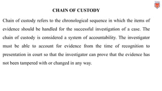 EVIDENCE-PRESERVATION.pptx. notes on forensic nursing | PPTX