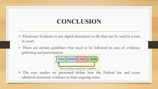 Evidence and data | PPTX