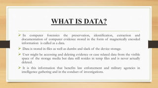 Evidence and data | PPTX
