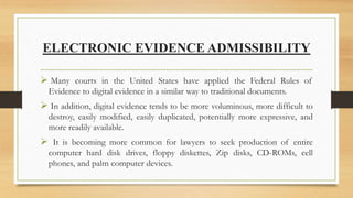 Evidence and data | PPTX