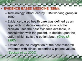 EVIDENCE BASED.ppt