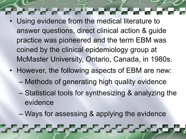 EVIDENCE BASED.ppt