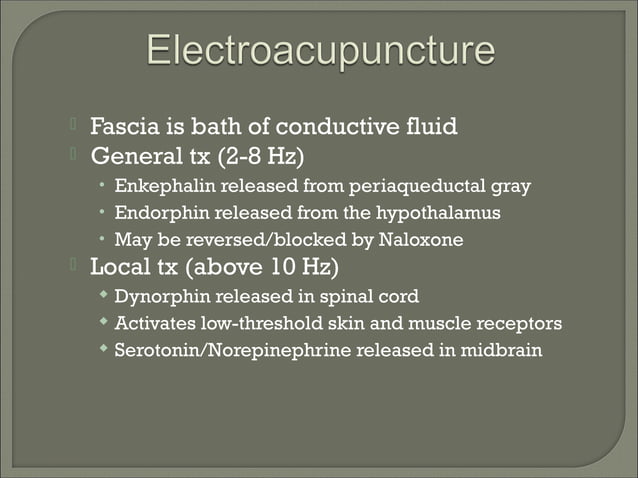 Evidence based acupuncture | PPT