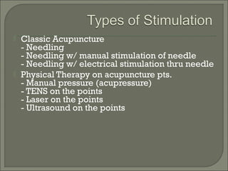 Evidence based acupuncture | PPT