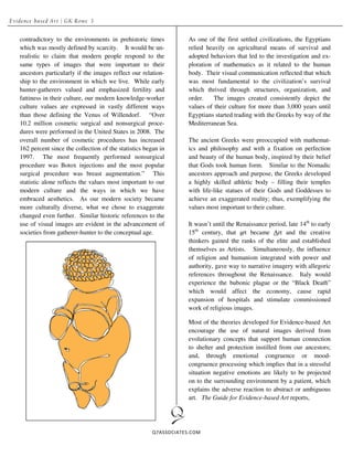 Evidence-based Art | PDF