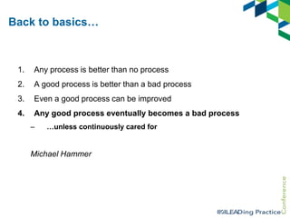Evidence-Based Business Process Management | PPTX