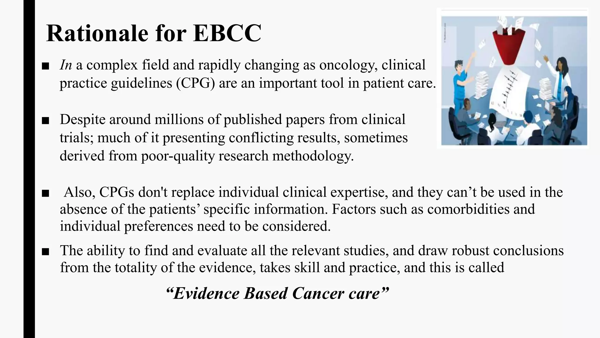 Evidence based Cancer care.pptx | Cancer | Diseases and Conditions