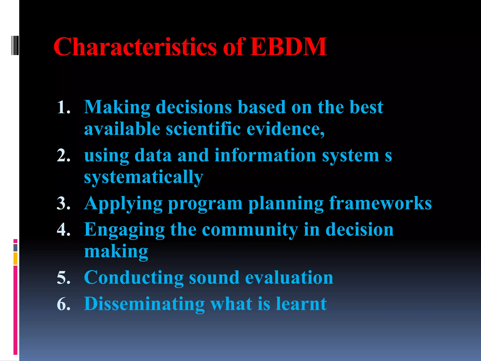 Evidence Based Decision Making.pptx