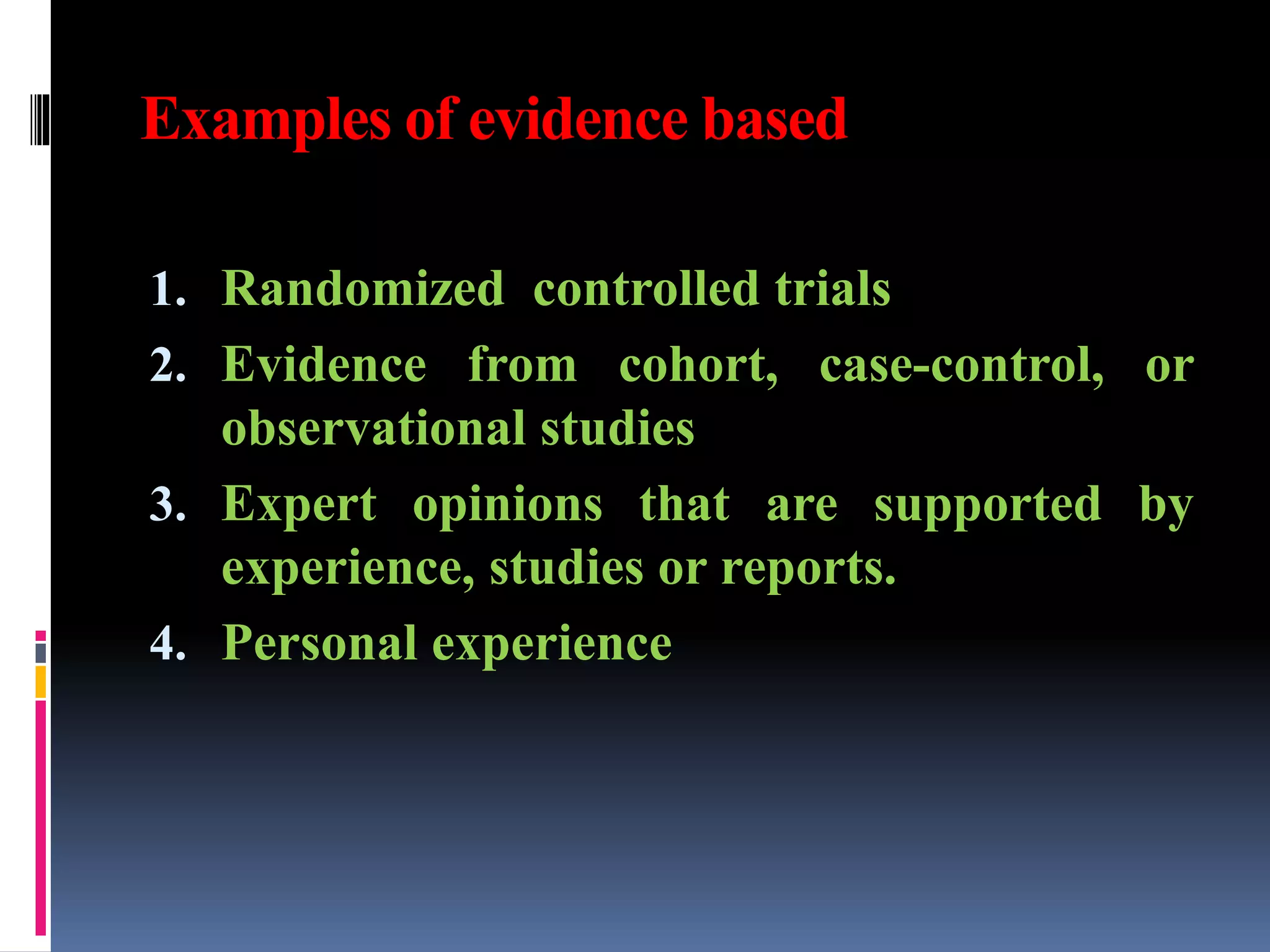 Evidence Based Decision Making.pptx