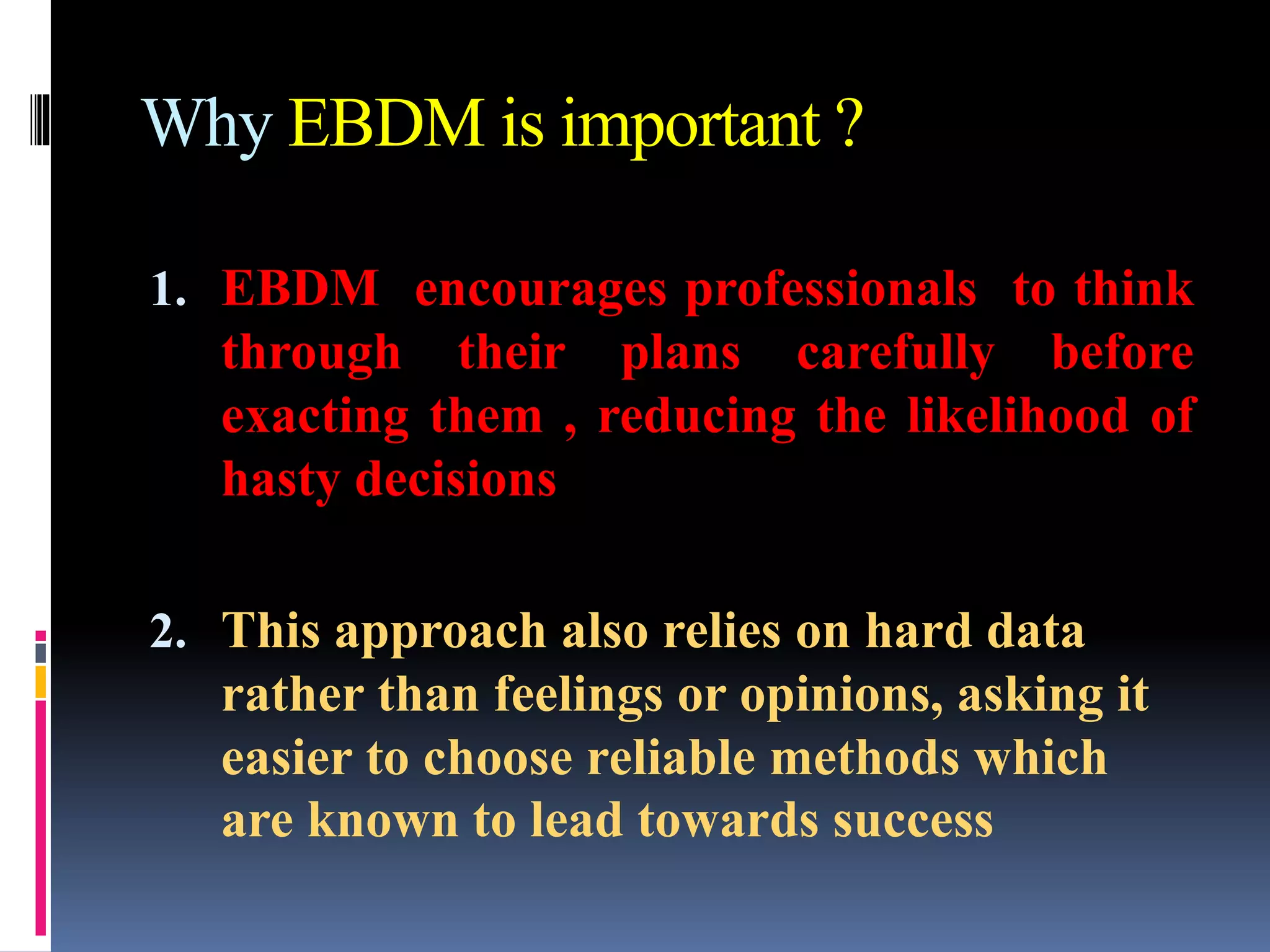 Evidence Based Decision Making.pptx