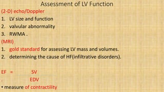 Evidence based diagnosis and management of heart failure | PPTX