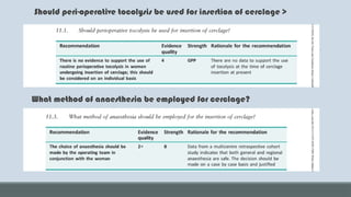 EVIDENCE BASED INDICATION FOR CERVICAL ENCERLAGE.pptx