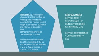 EVIDENCE BASED INDICATION FOR CERVICAL ENCERLAGE.pptx