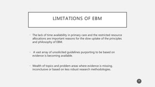 Evidence based medicine | PPTX