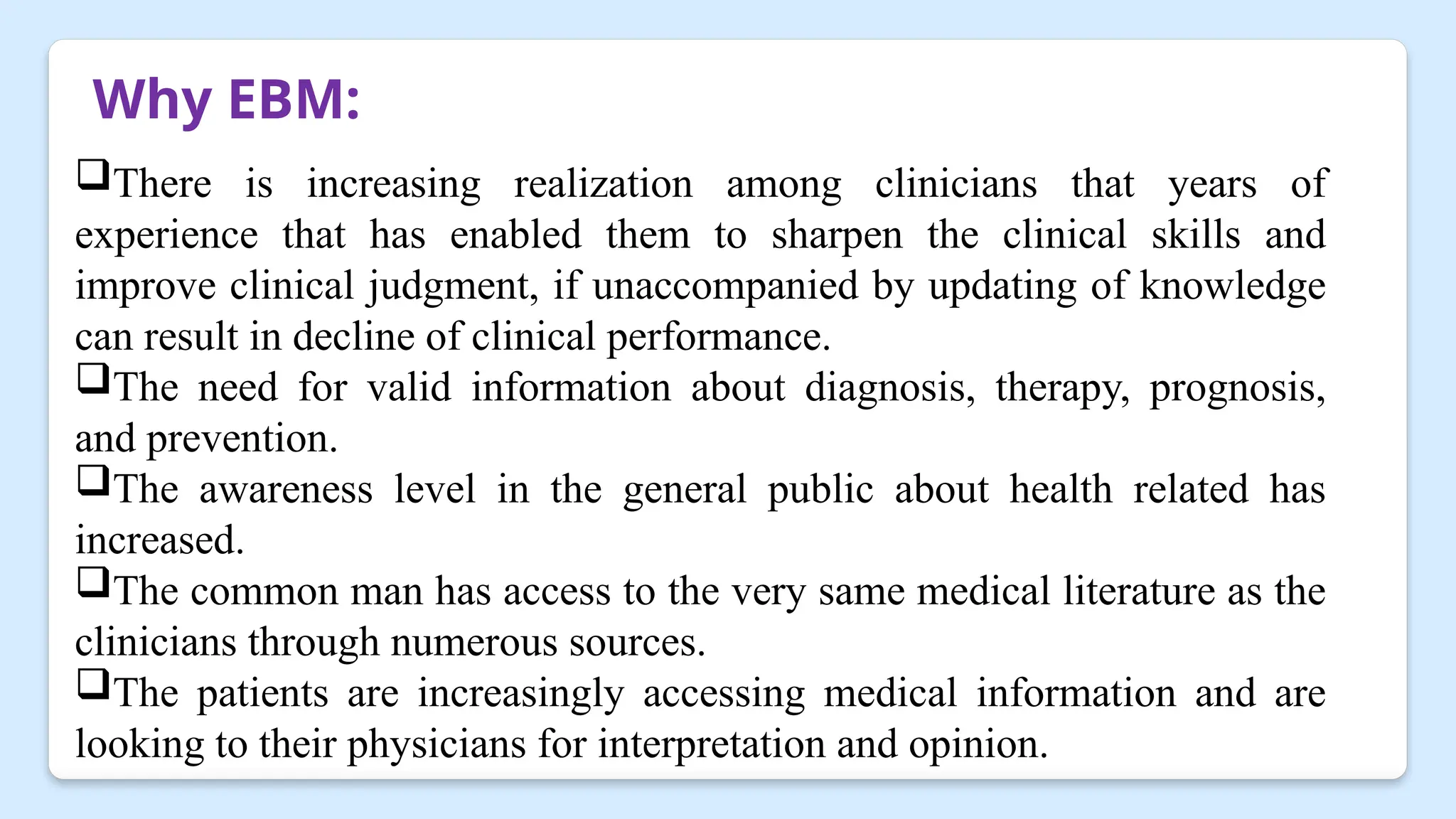 EVIDENCE BASED MEDICINE (EBM) ... .pptx