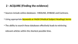 EVIDENCE BASED MEDICINE, guidelines, RCT.pptx