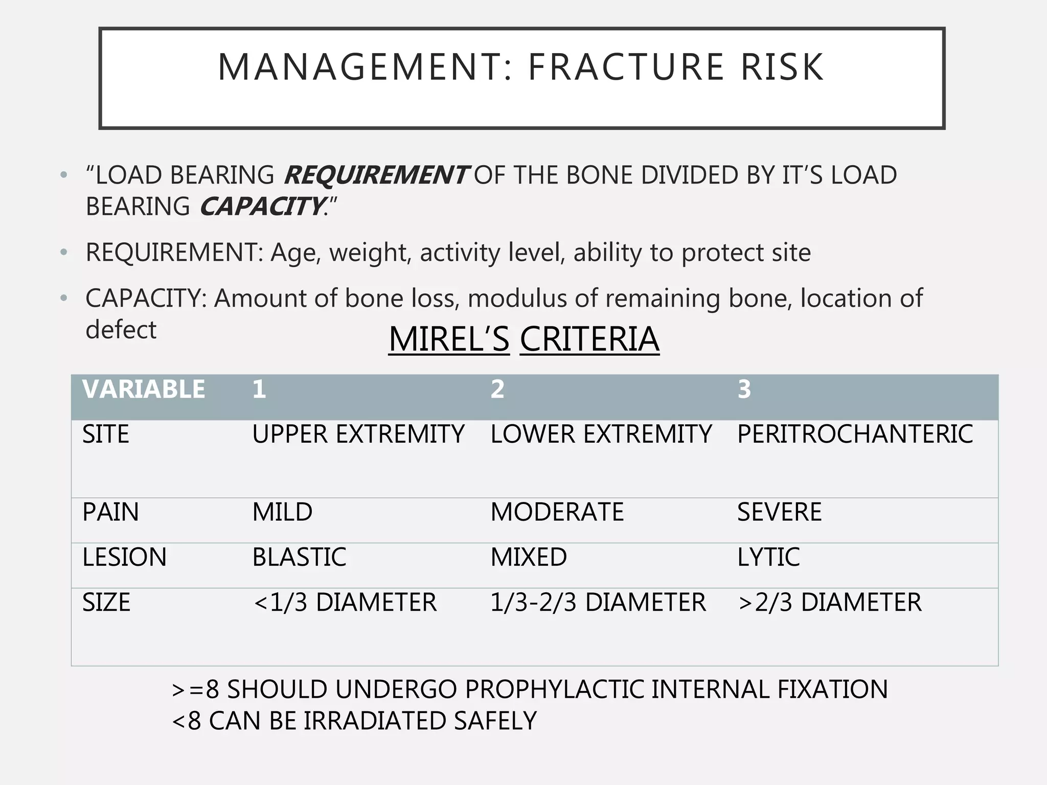 Bone tumor and Pathological fractures seminar and evidence based ...