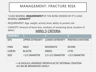 Bone tumor and Pathological fractures seminar and evidence based ...
