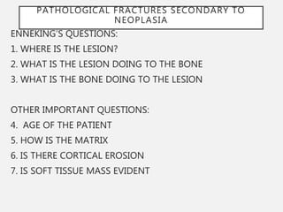 Bone tumor and Pathological fractures seminar and evidence based ...