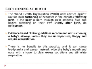 Evidence based neonatal care 2021 | PPTX