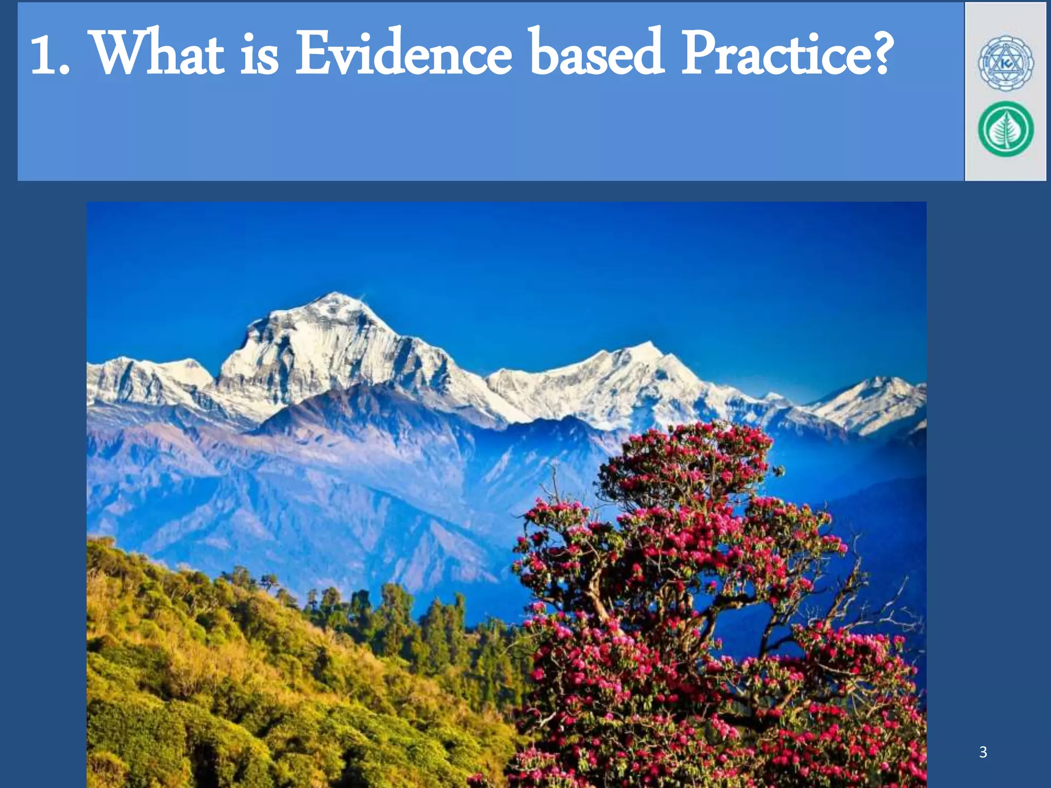 Evidence based practice (EBP) in physiotherapy | PPTX