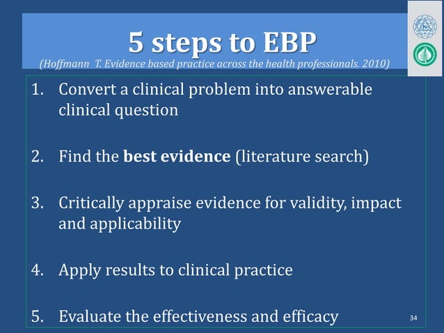 Evidence based practice (EBP) in physiotherapy | PPTX | Physical ...