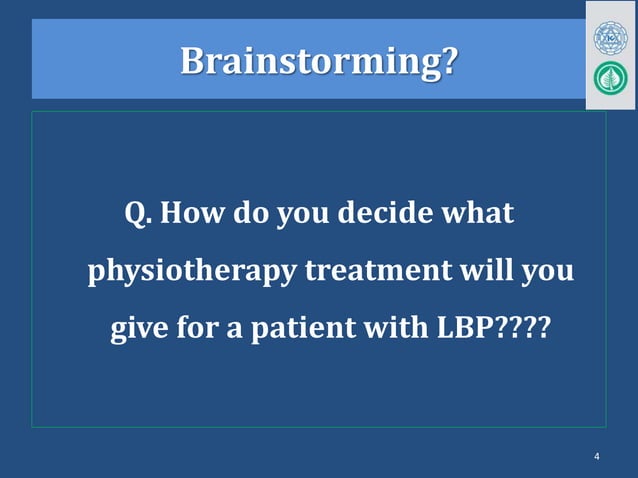 Evidence based practice (EBP) in physiotherapy | PPTX | Physical ...