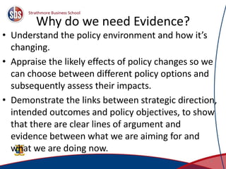 Evidence based policy | PDF