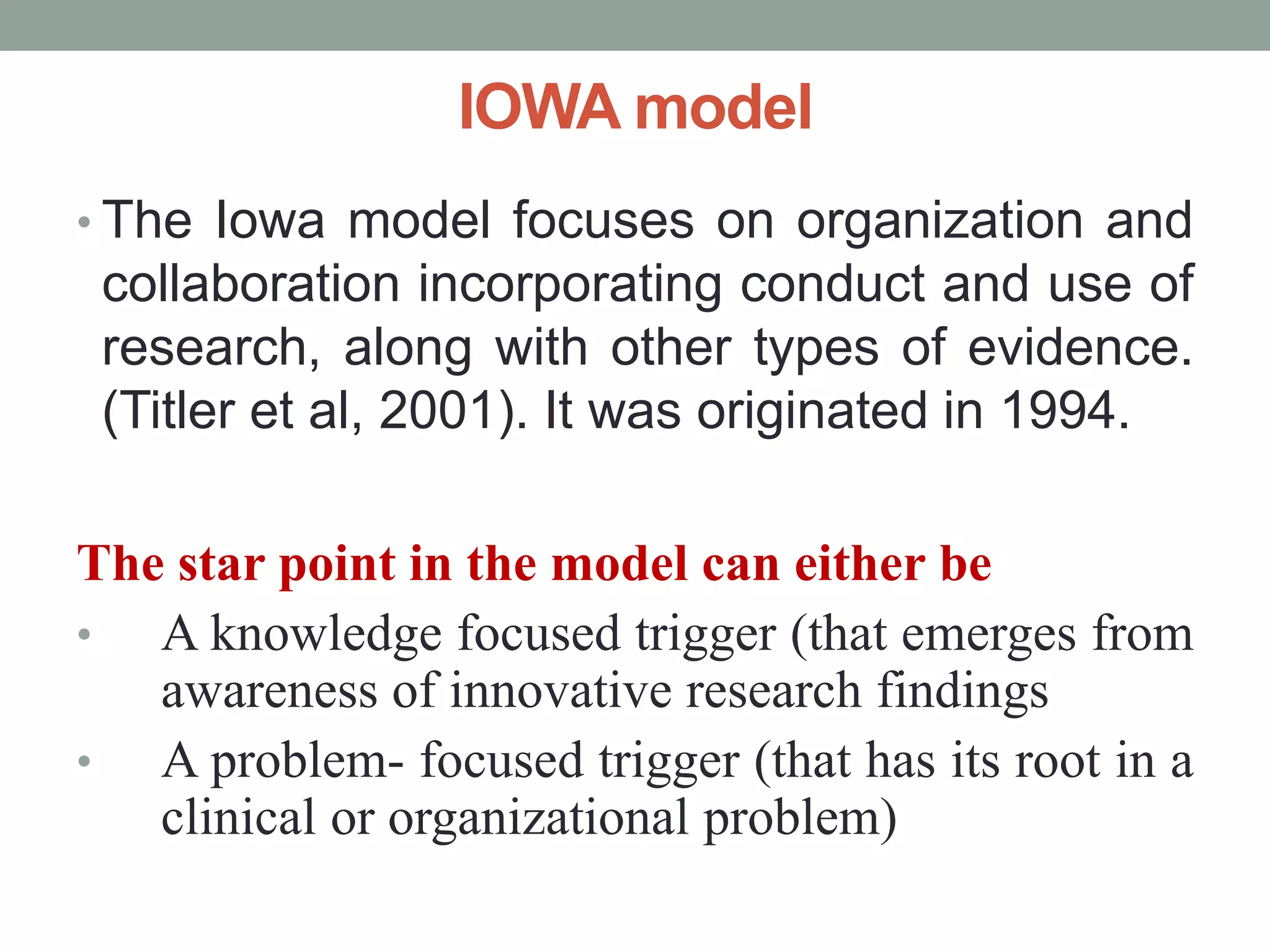 Evidence based practice | PPTX