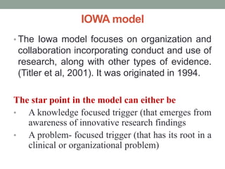 Evidence based practice | PPTX