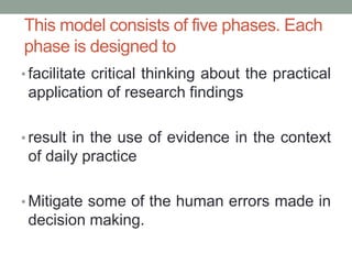 Evidence based practice | PPTX