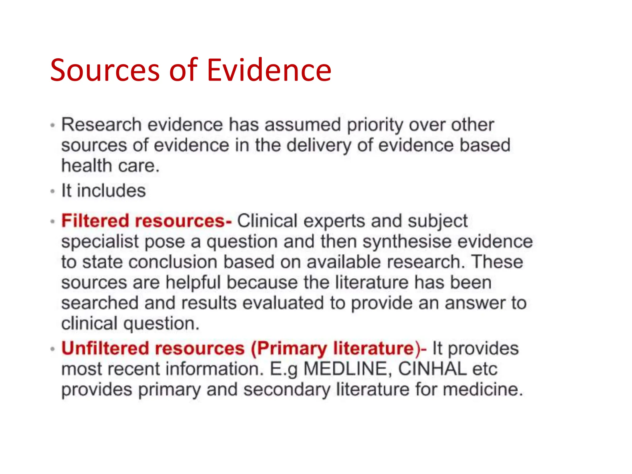 EVIDENCE based practice(research methodology).ppt