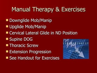 Evidence Based Practice Cervical Spine | PPT