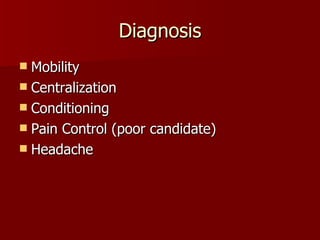 Evidence Based Practice Cervical Spine | PPT