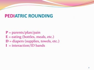 Evidence based practice hourly rounds power point better | PPTX