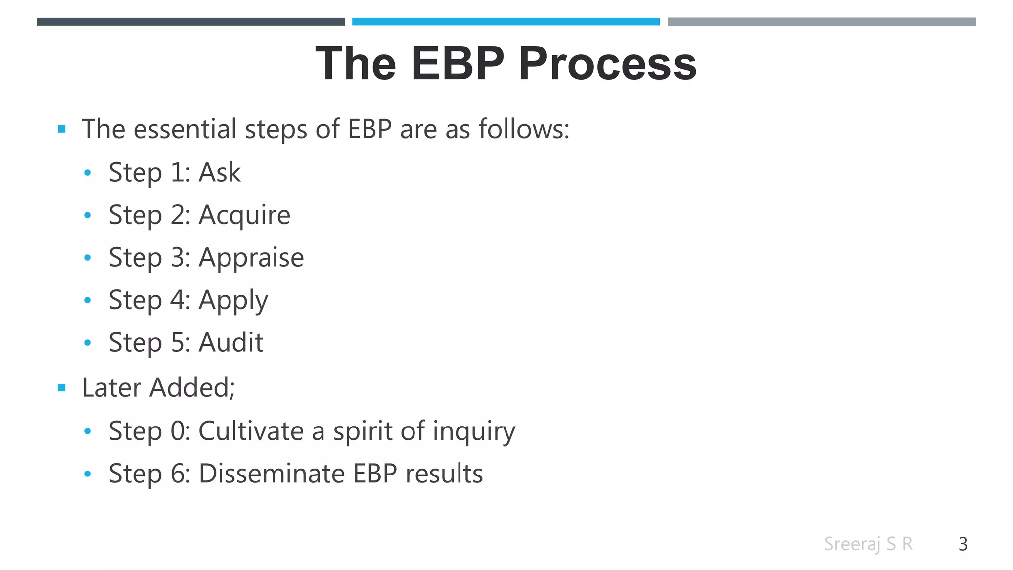 Evidence Based Practice | PPTX