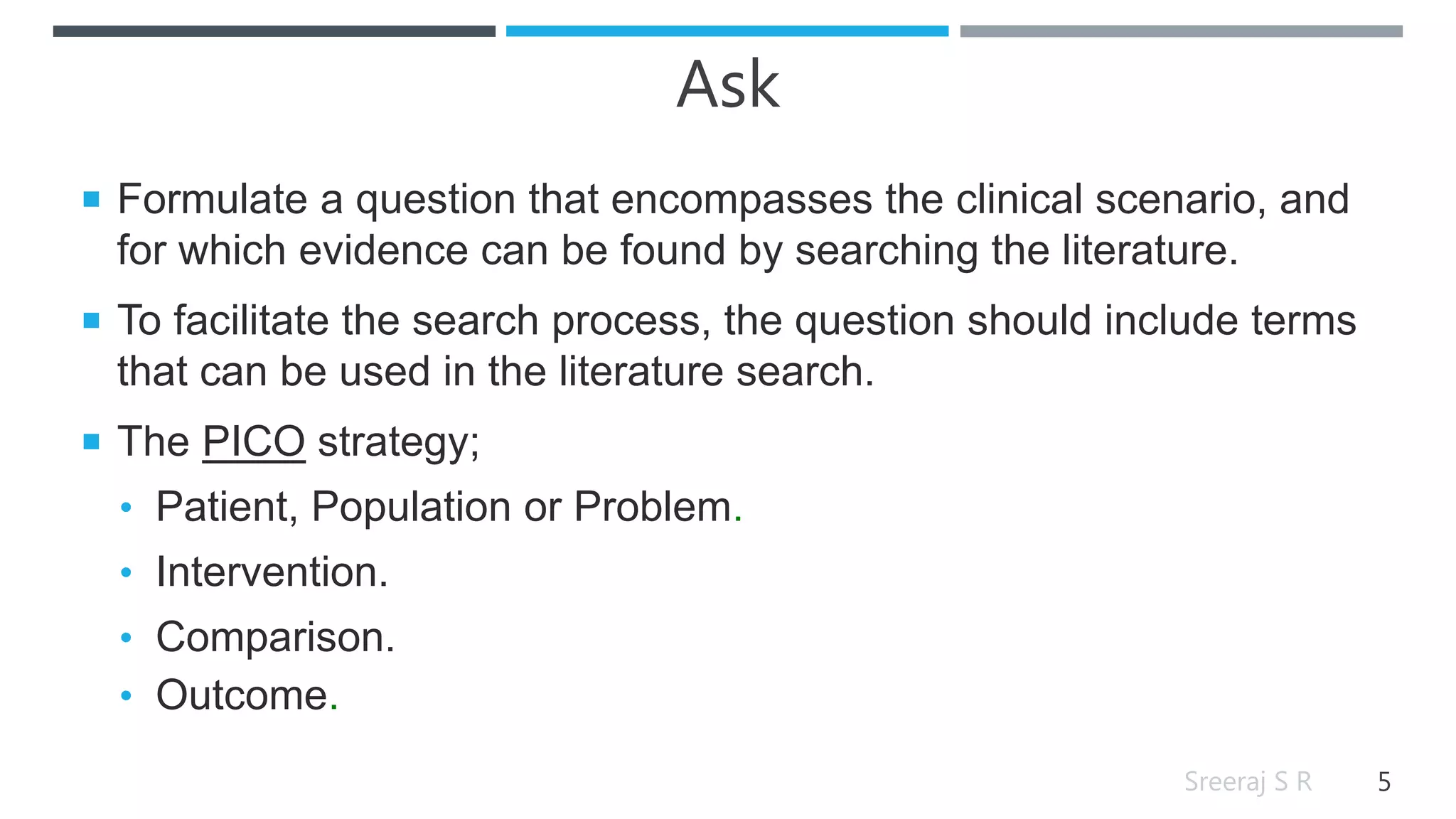 Evidence Based Practice | PPTX