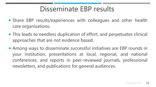 Evidence Based Practice | PPTX